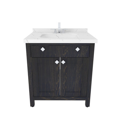 Wildon Home® Elfand 31'' Free Standing Single Bathroom Vanity with ...