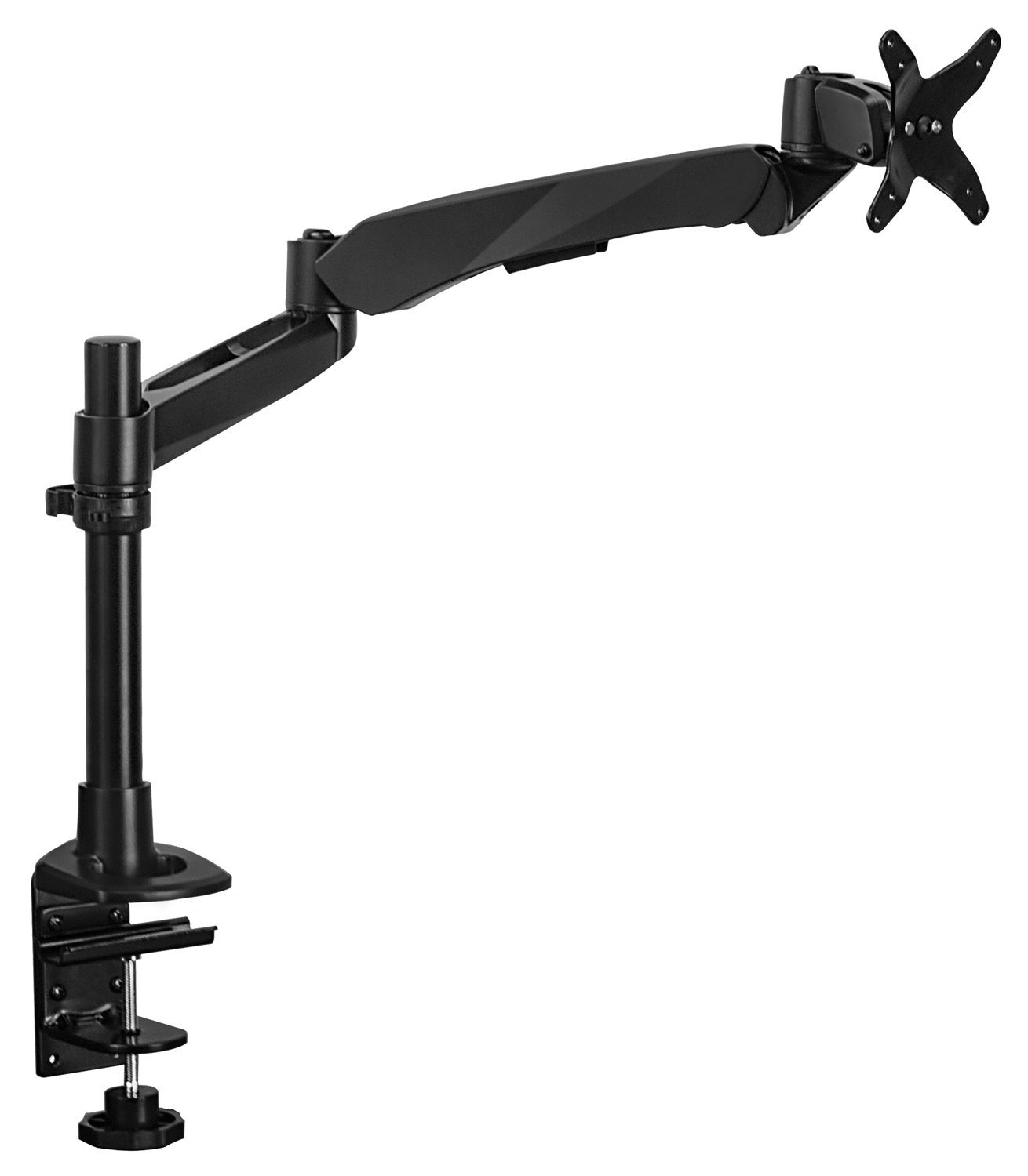 Mount-it LCD Monitor Height Adjustable Universal Desk Mount - Wayfair ...