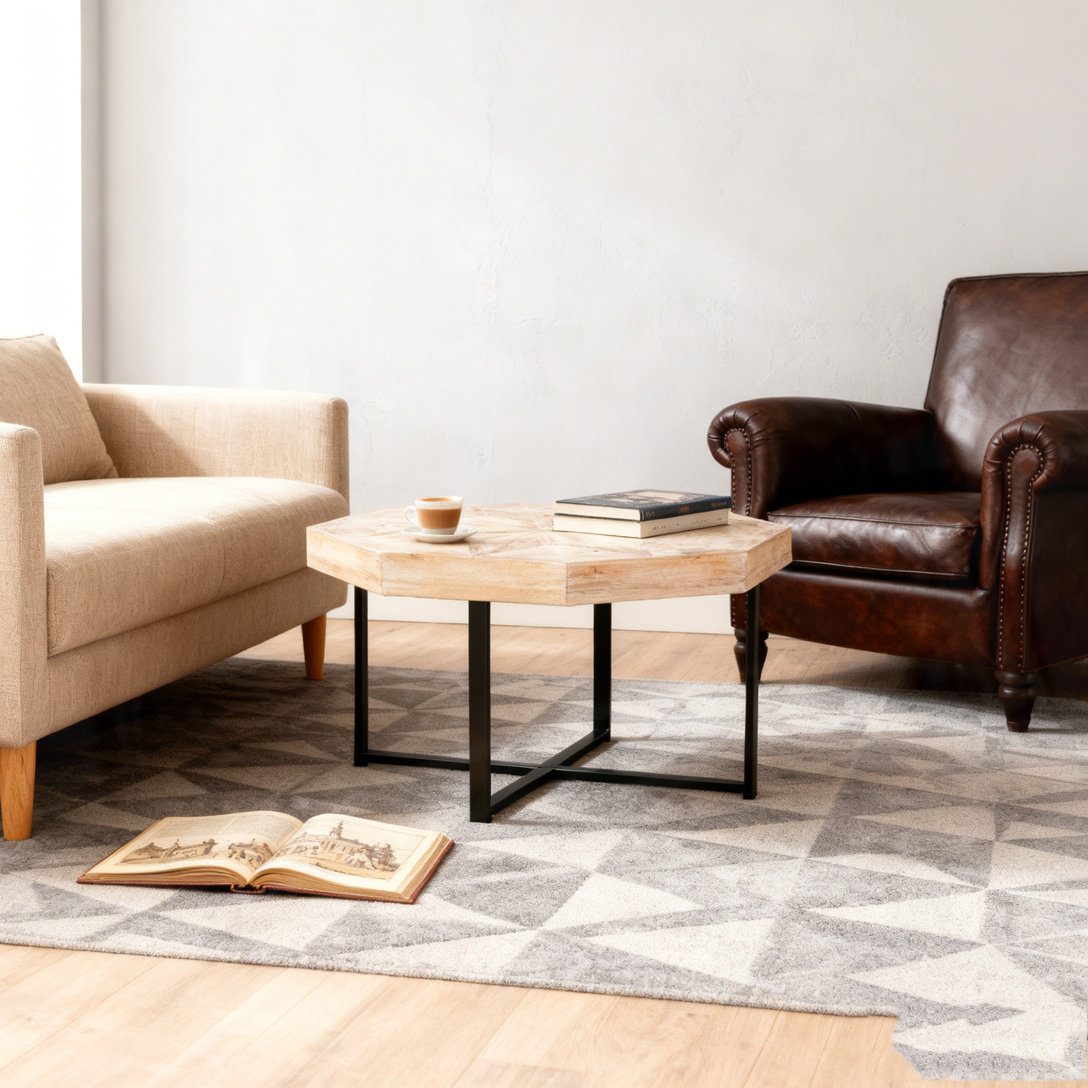 Ebern Designs Wood Octagonal Coffee Table - Wayfair Canada