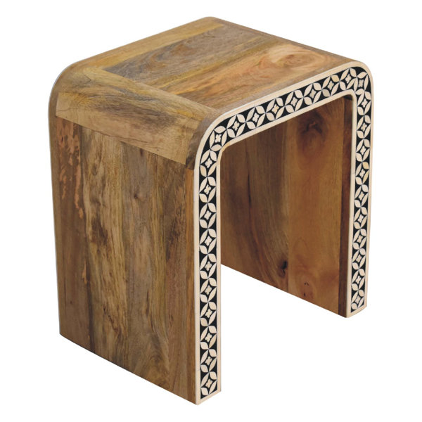 Bloomsbury Market Edessa Bone Inlay End Table | Wayfair.co.uk