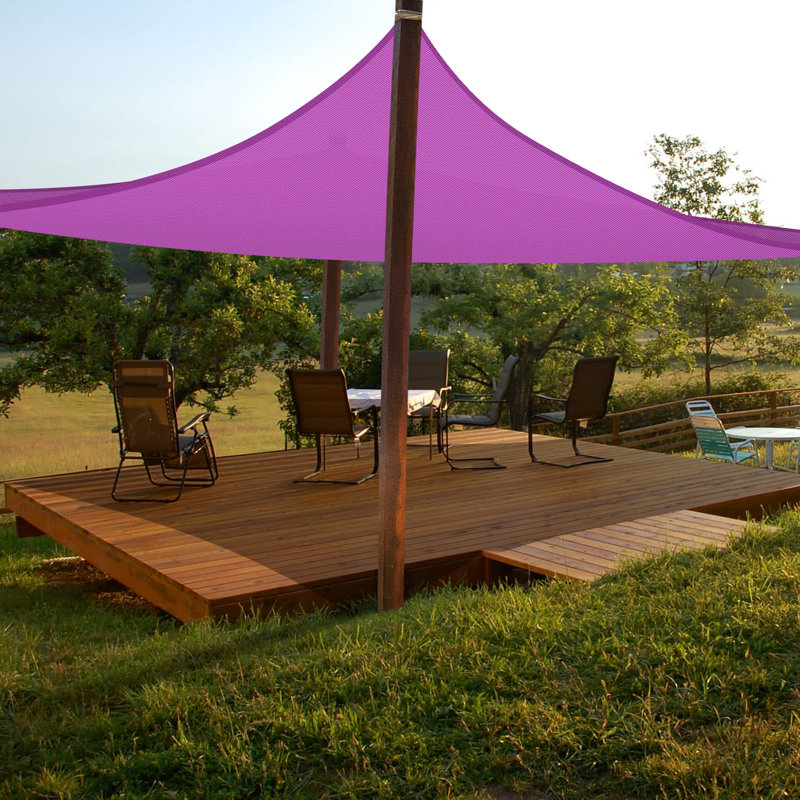 Yescom 20X20ft 97% UV Block Square Sun Shade Sail Outdoor Patio Pool ...