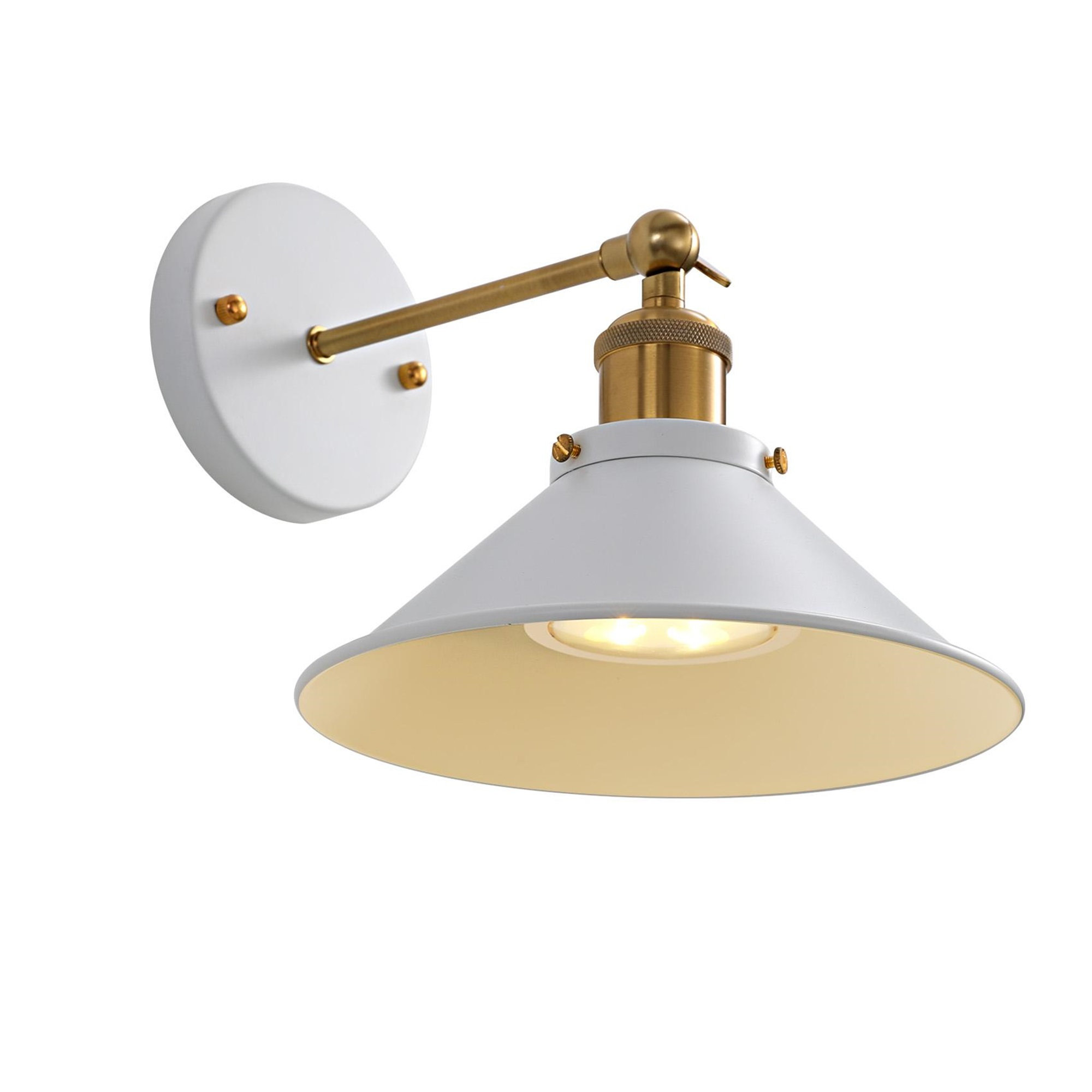 Winston Porter Crissman Dimmable Iron Swing Arm Sconce | Wayfair