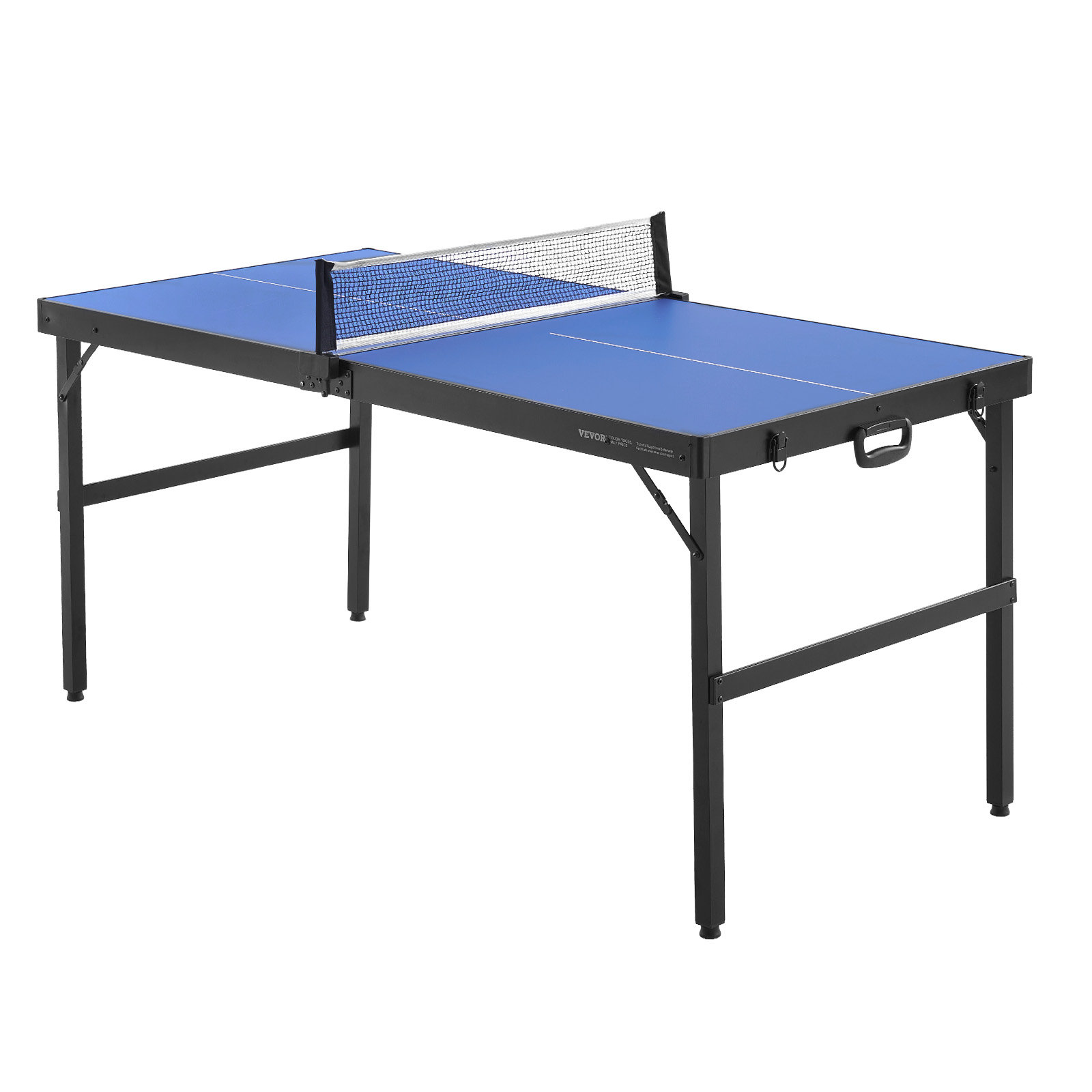 Stellweilan Tessberg Mid-Size Ping Pong Table Foldable Table Tennis ...