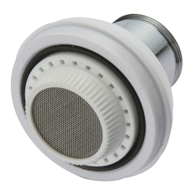 Kingston Brass Complement Wide Range Swivel Kitchen Aerator with Brass ...