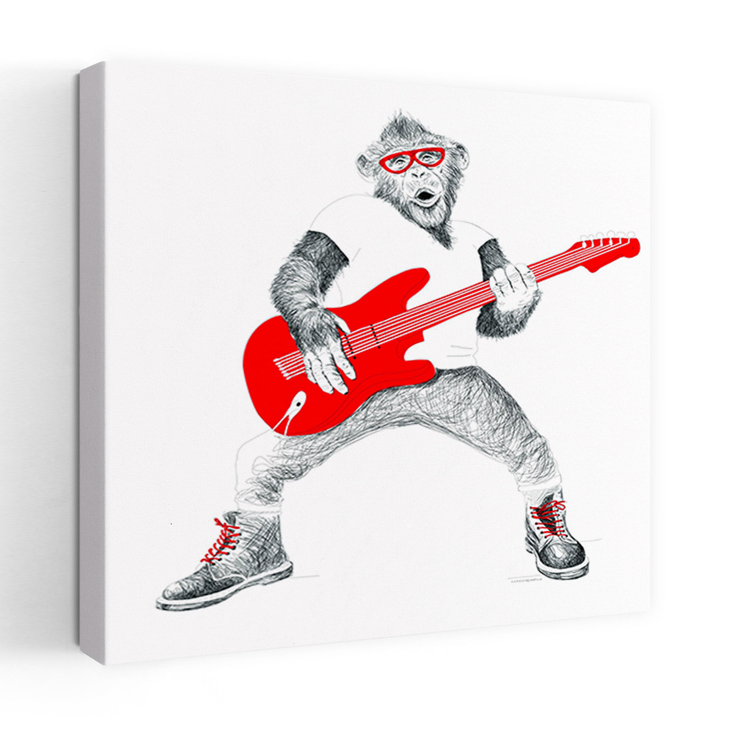 George Oliver Hey Hey Monkey Whimsical Contemporary Monkey Art ...