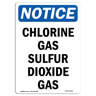 SignMission Chlorine Gas Sulfur Dioxide Gas Sign | Wayfair