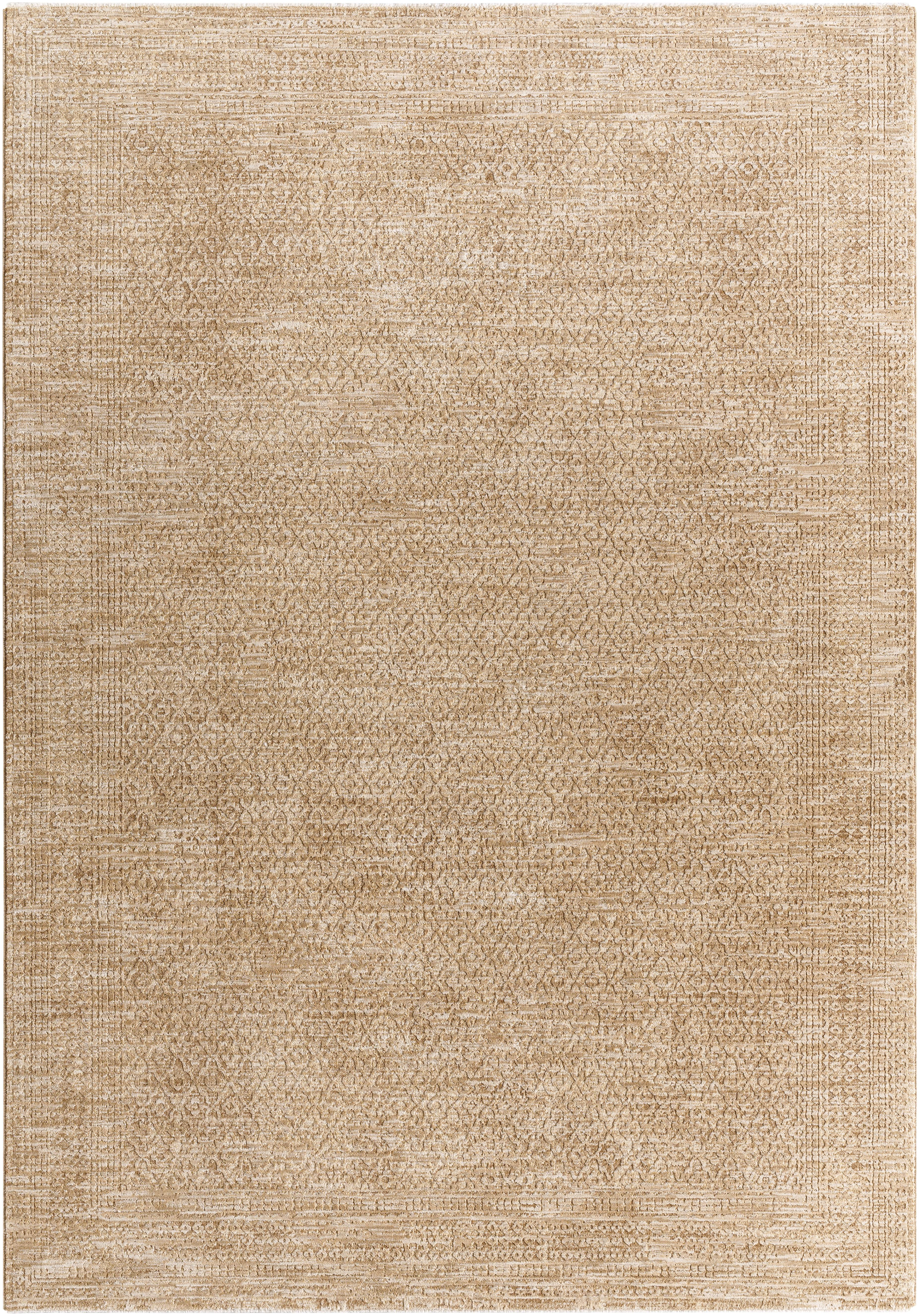 Union Rustic Latwan Solid Color Machine Woven Polyester Area Rug in ...