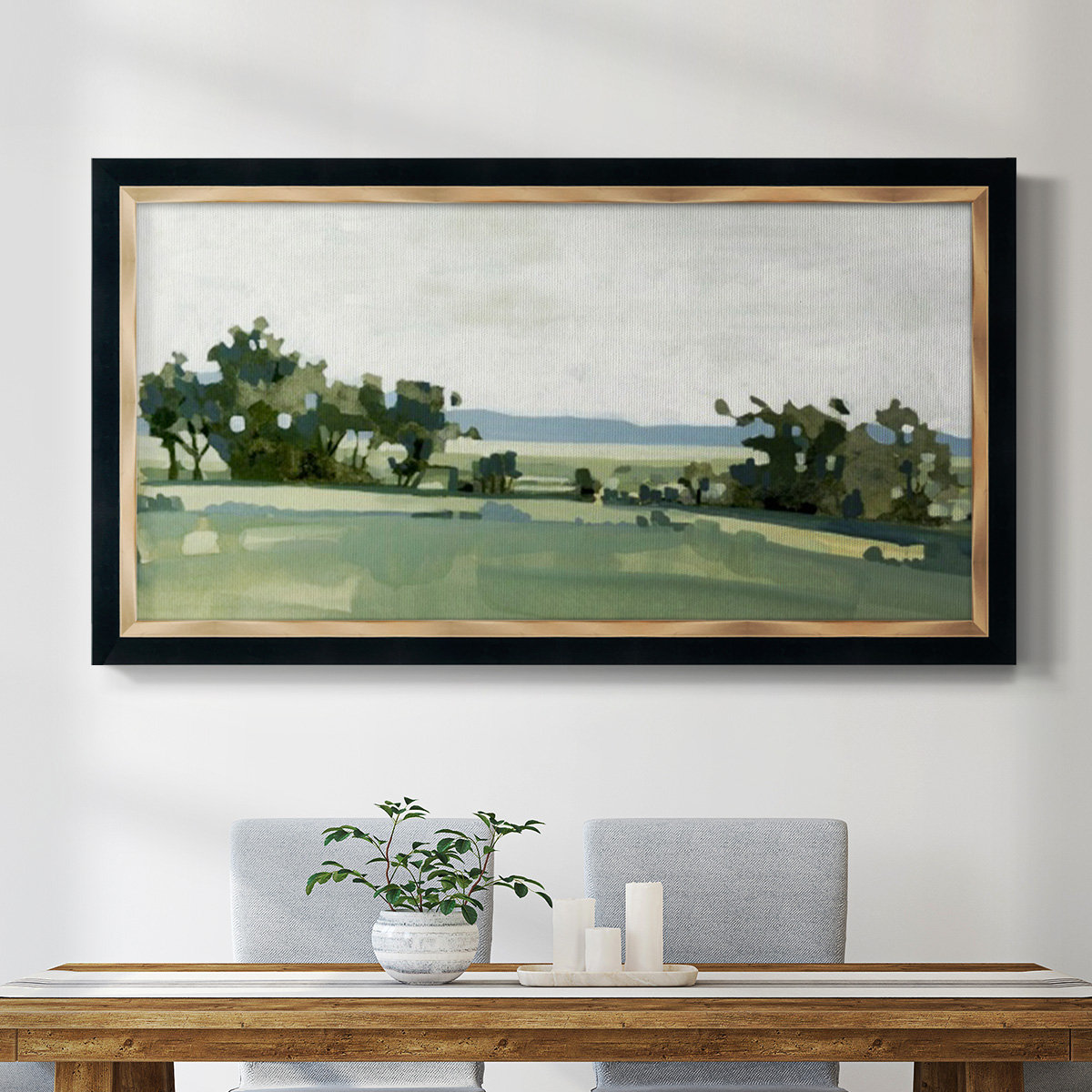 Red Barrel Studio® Breezy Landscape III - Single Picture Frame Print on ...