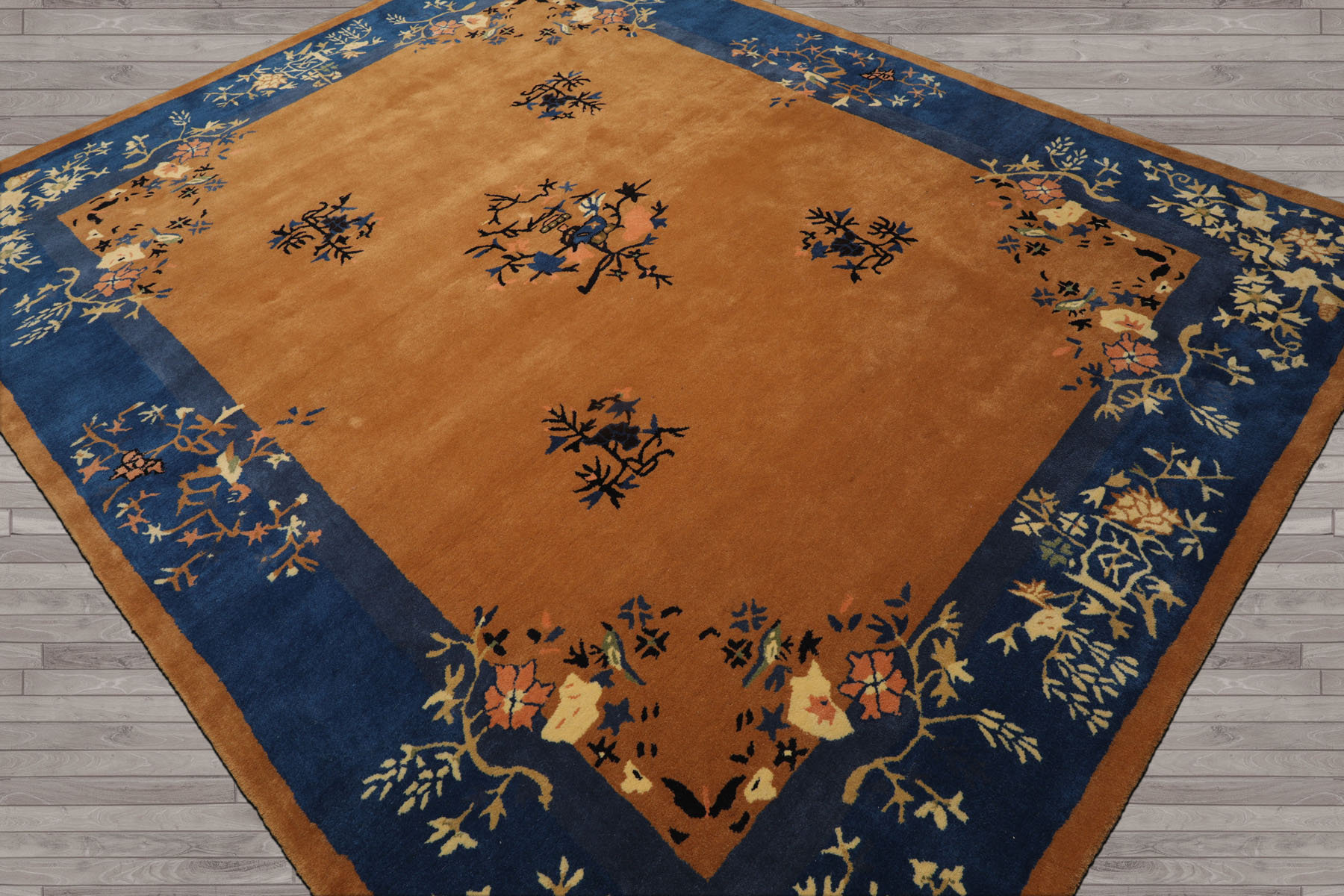 Red Barrel Studio® Multi Size Camel Hand Tufted Chinese Art Deco ...