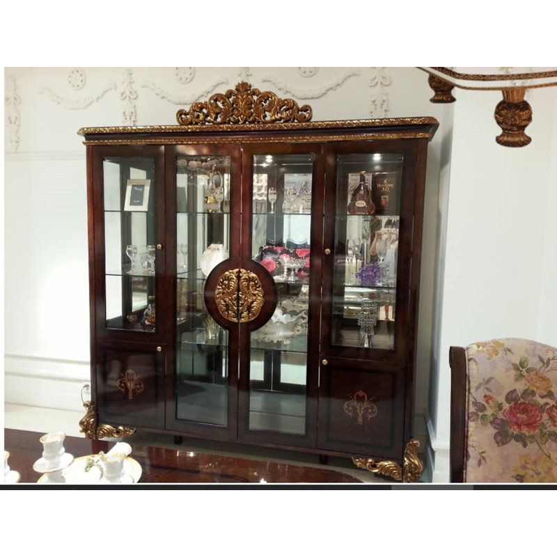 Infinity Furniture Import China Cabinet with Lighting | Wayfair