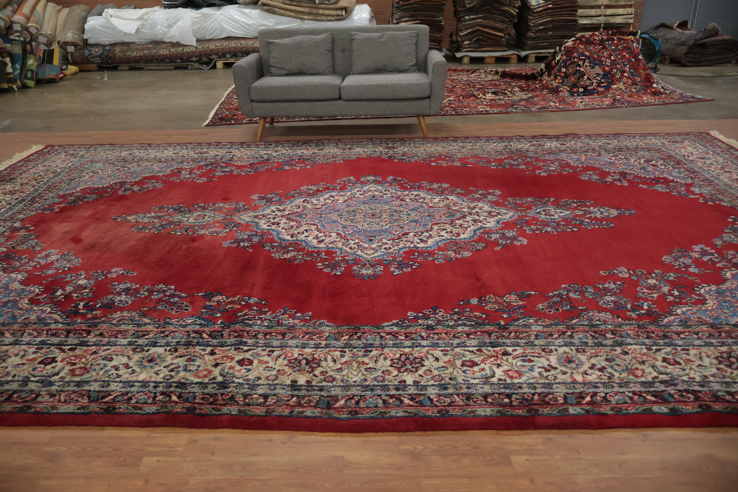 Canora Grey Richly Colored Traditional Large Rug 11x17 with Traditional ...