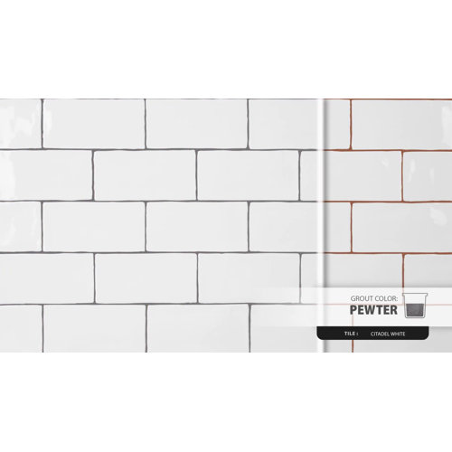 Merola Tile Castillo 3" x 6" Ceramic Brick Look Subway Wall Tile ...