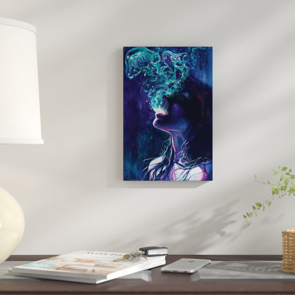 East Urban Home 'The Ghostmaker' Graphic Art Print on Wrapped Canvas ...