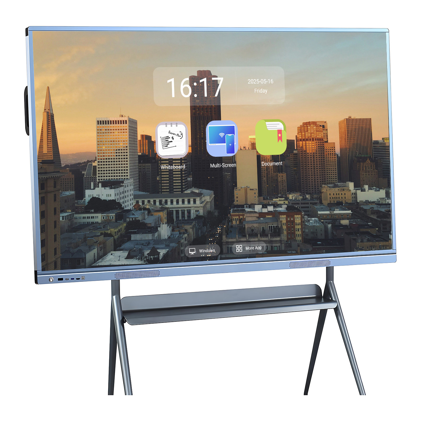 JYXCN Smart Board 86 Inch Interactive Whiteboard All-in-One, Touch ...