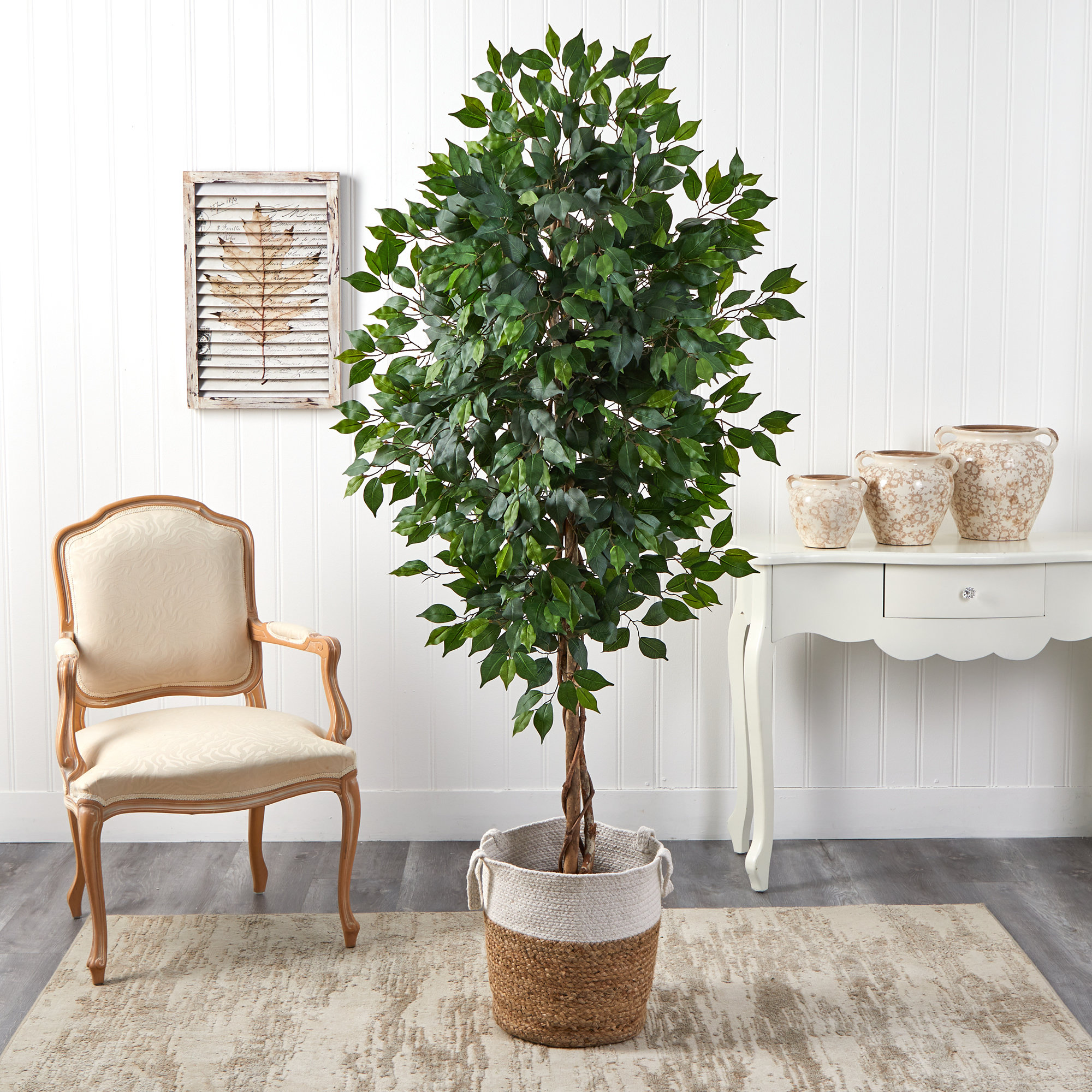 Primrue 72'' Artificial Ficus Tree in Planter & Reviews - Wayfair Canada