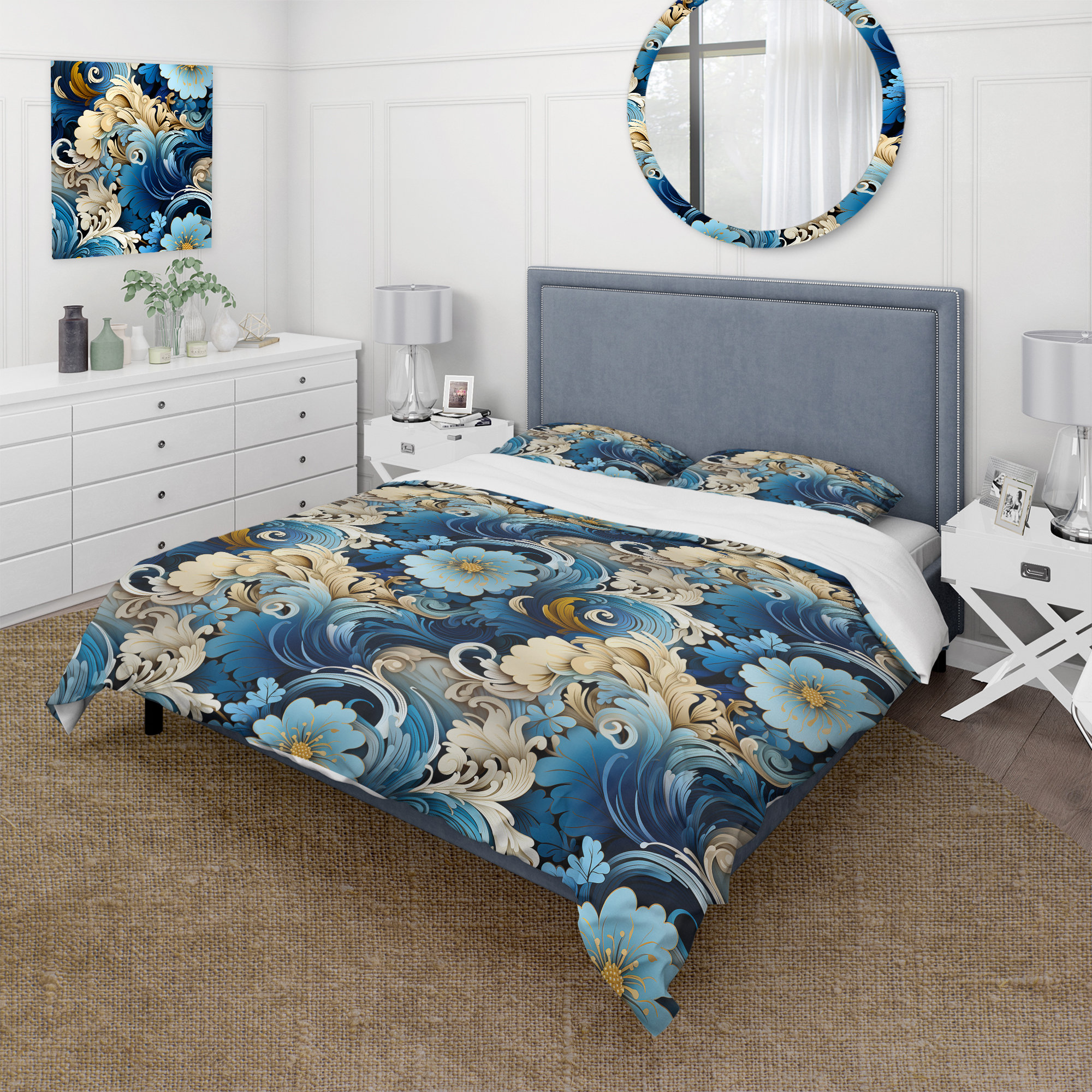 Design Art Ethnic Charm Paisley Pattern III Bedding | Wayfair