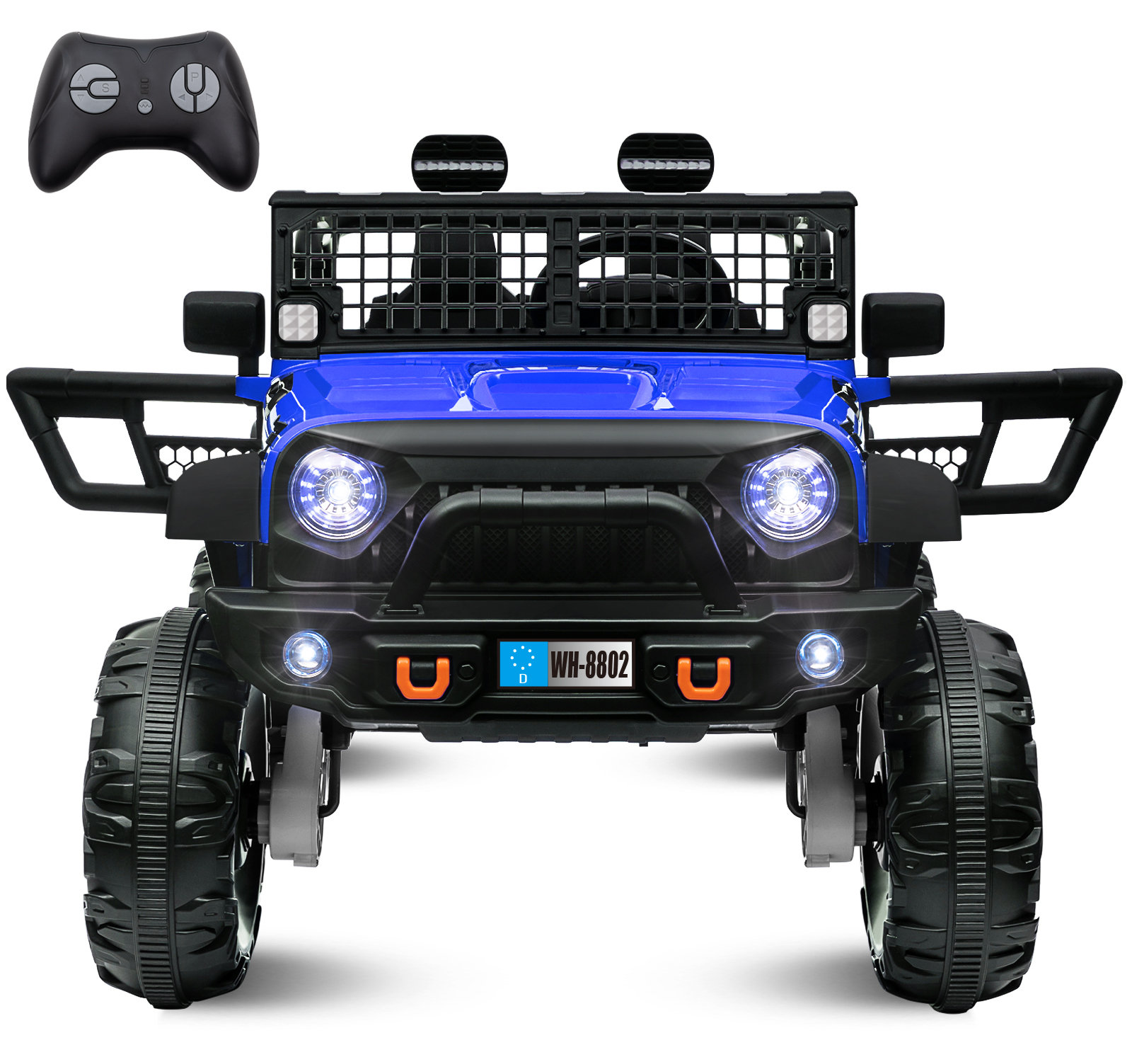Kulamoon 24V 2Wd/4Wd Switchable Kids Ride On 2 Seaters Electric Car ...