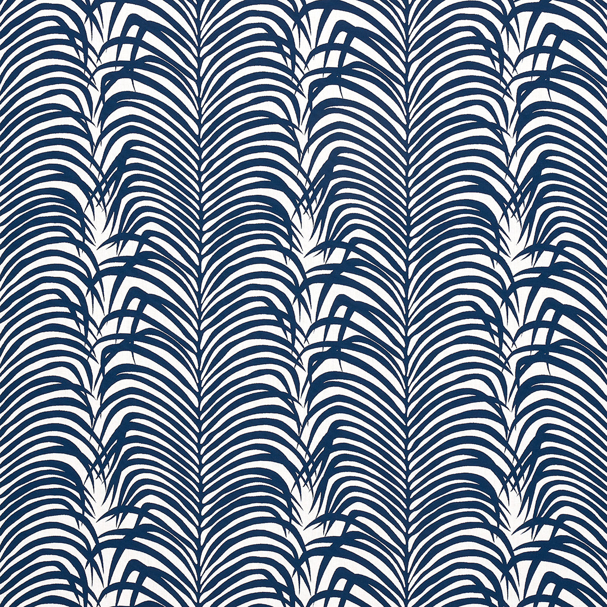 Schumacher Zebra Palm Indoor/Outdoor Fabric | Wayfair