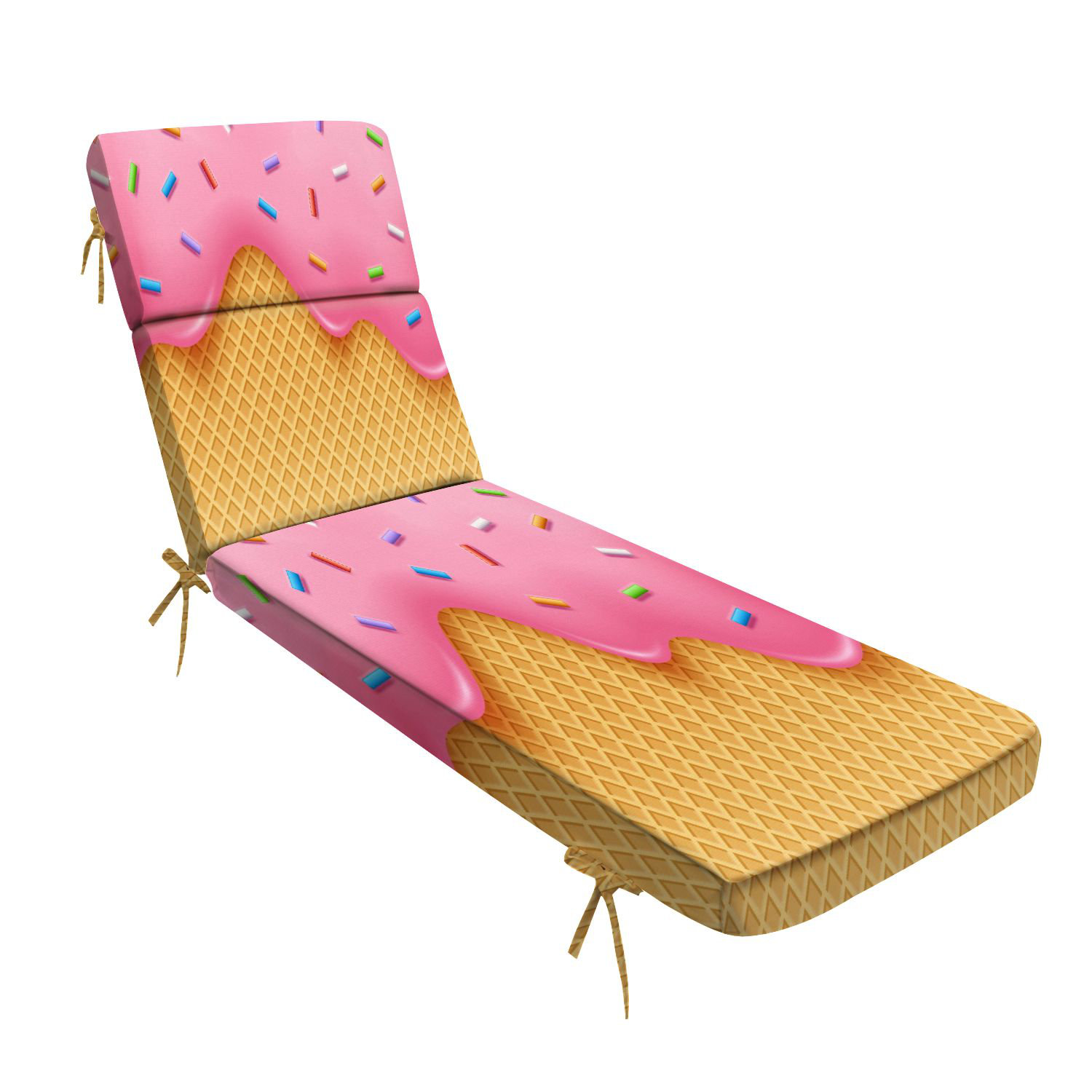 Latitude Run® Outdoor Indoor 3'' Lounge Patio Cushion Strawberry Ice ...