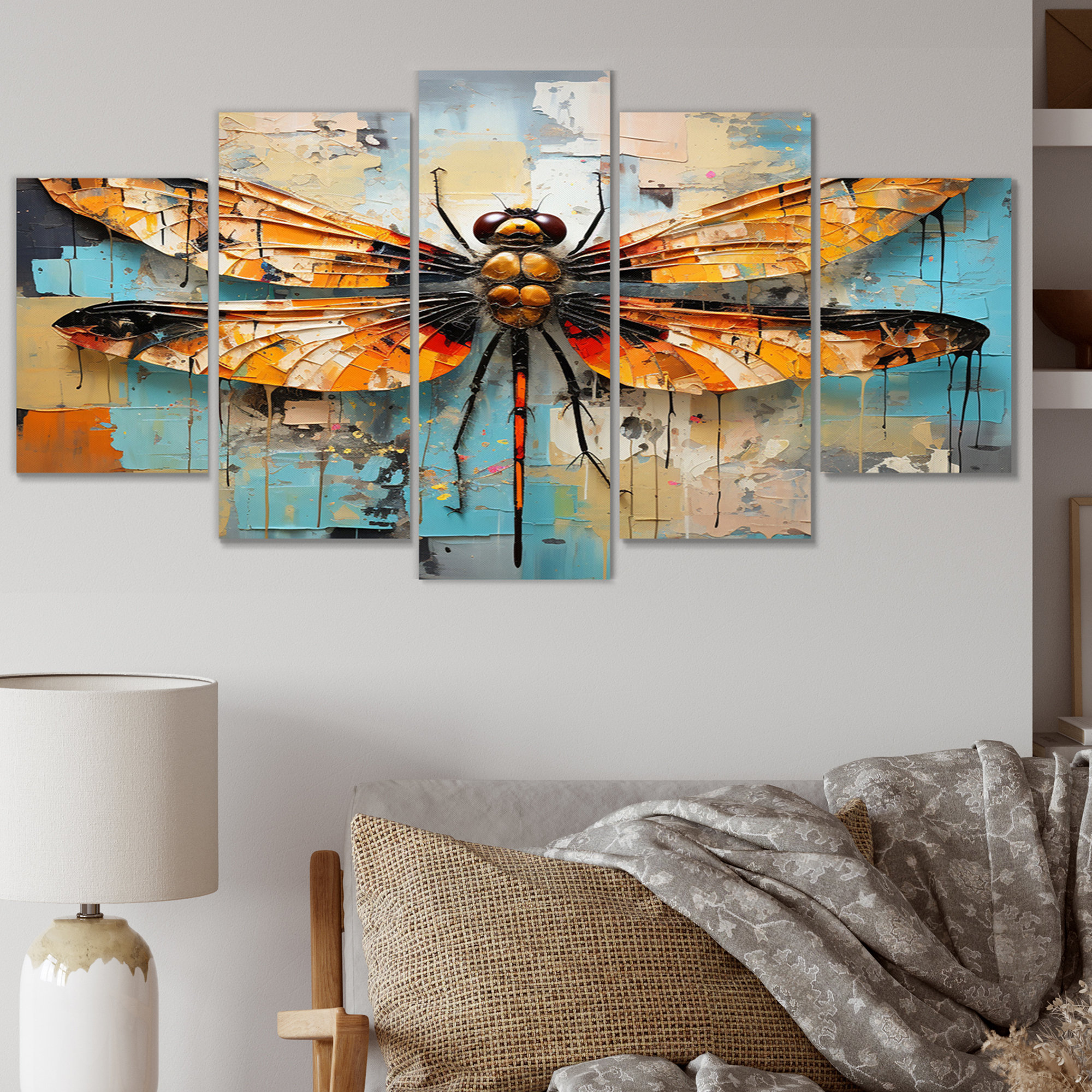 dragonfly set design