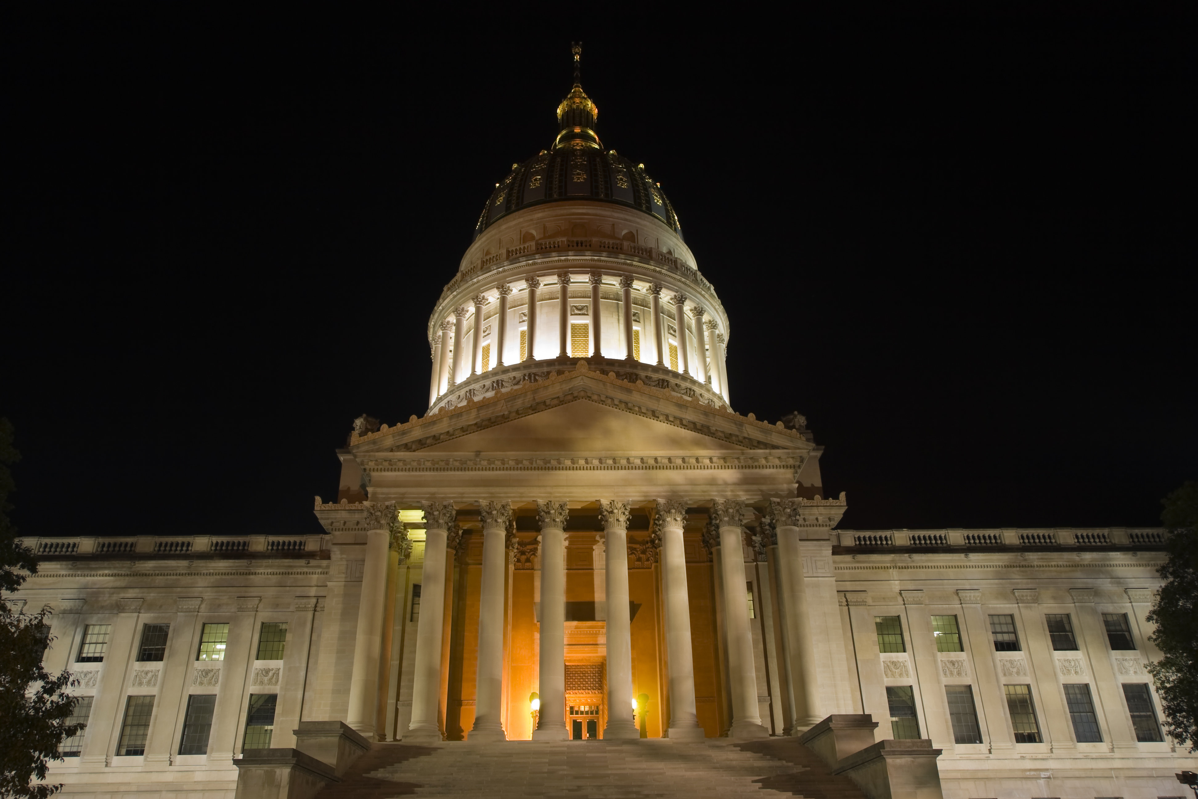 Hokku Designs State Capitol - Wrapped Canvas Photograph | Wayfair