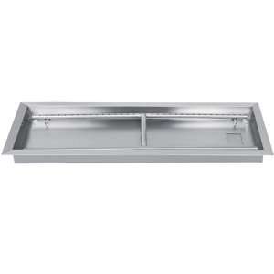 Ebern Designs Altina Stainless Steel Propane Table Fire Pit & Reviews ...