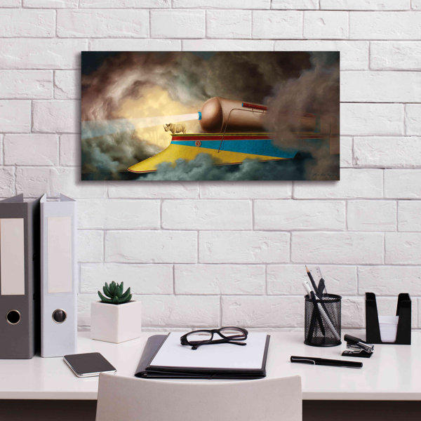 Latitude Run® 'Rhino Train' By Linda Ridd Herzog - Wayfair Canada