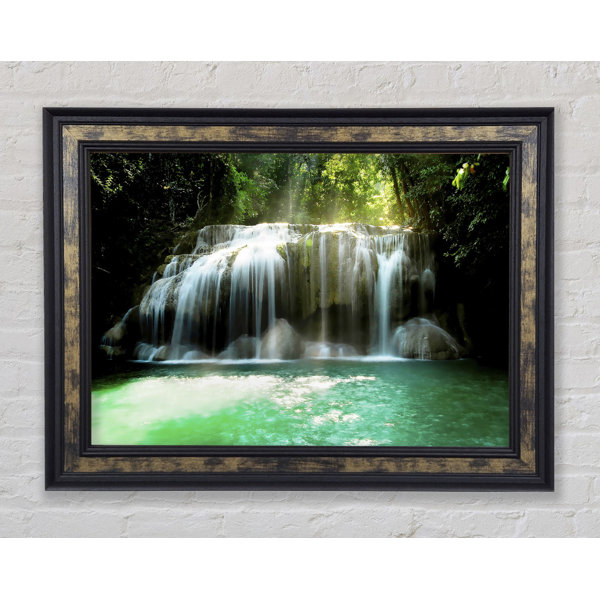 Union Rustic Waterfall Paradise Clear Waters - Single Picture Frame ...