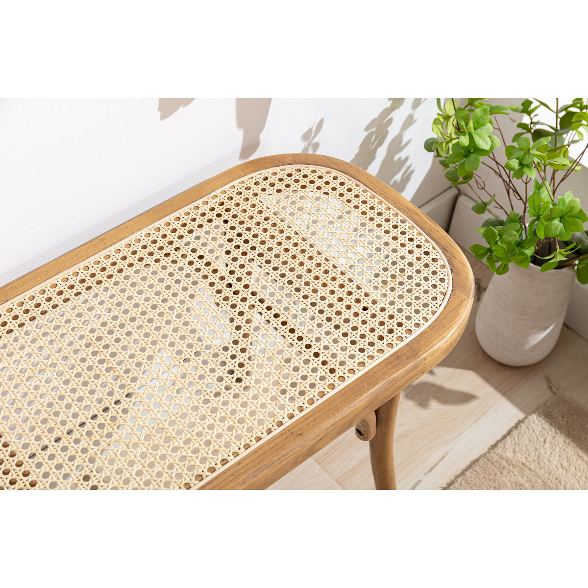 Bay Isle Home™ Barnicle Wood Bench & Reviews | Wayfair