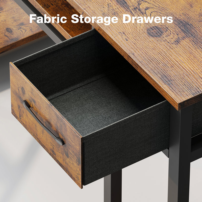 17 Stories Harbe Computer Desk & Reviews | Wayfair