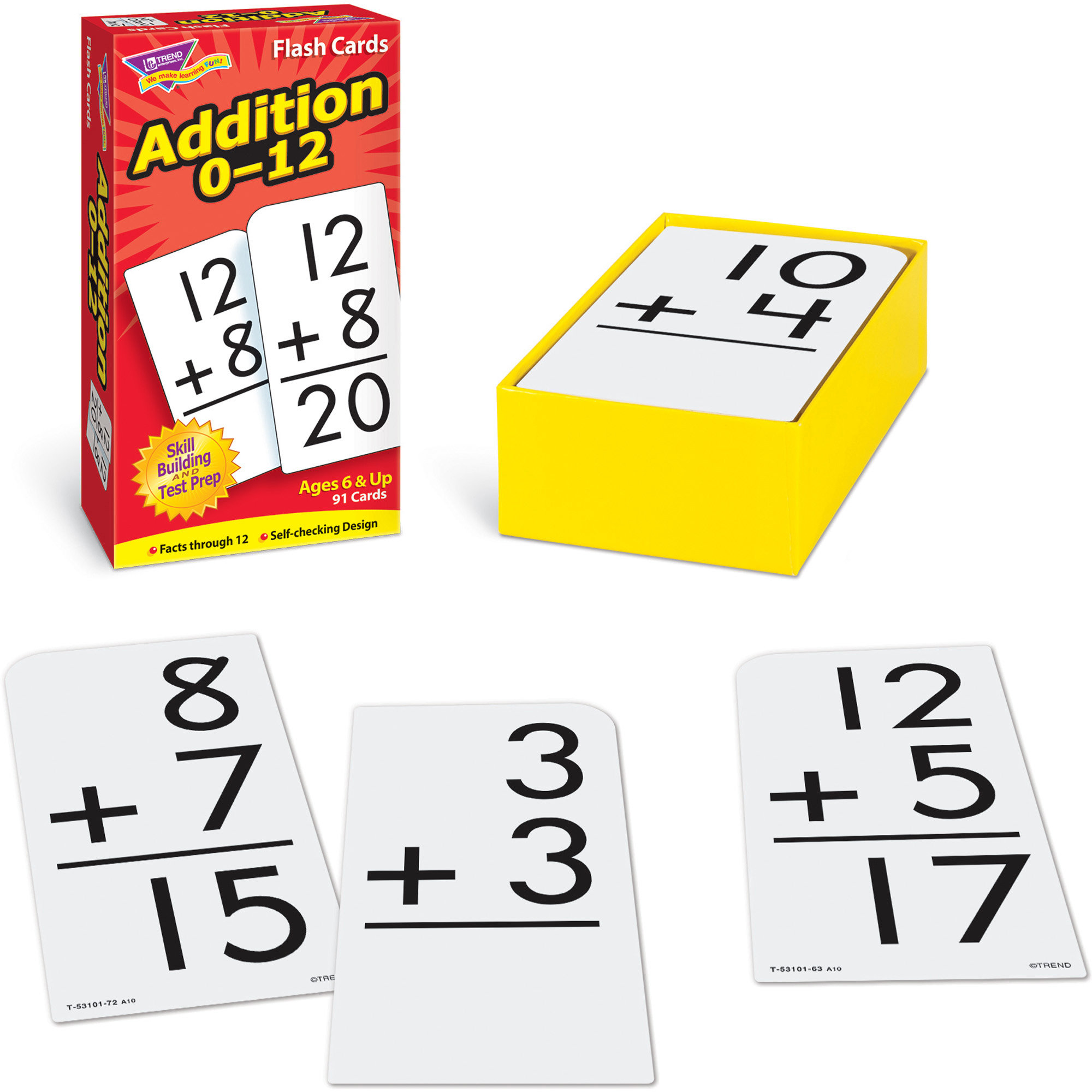 TREND enterprises, Inc. Math Flash Cards Addition | Wayfair
