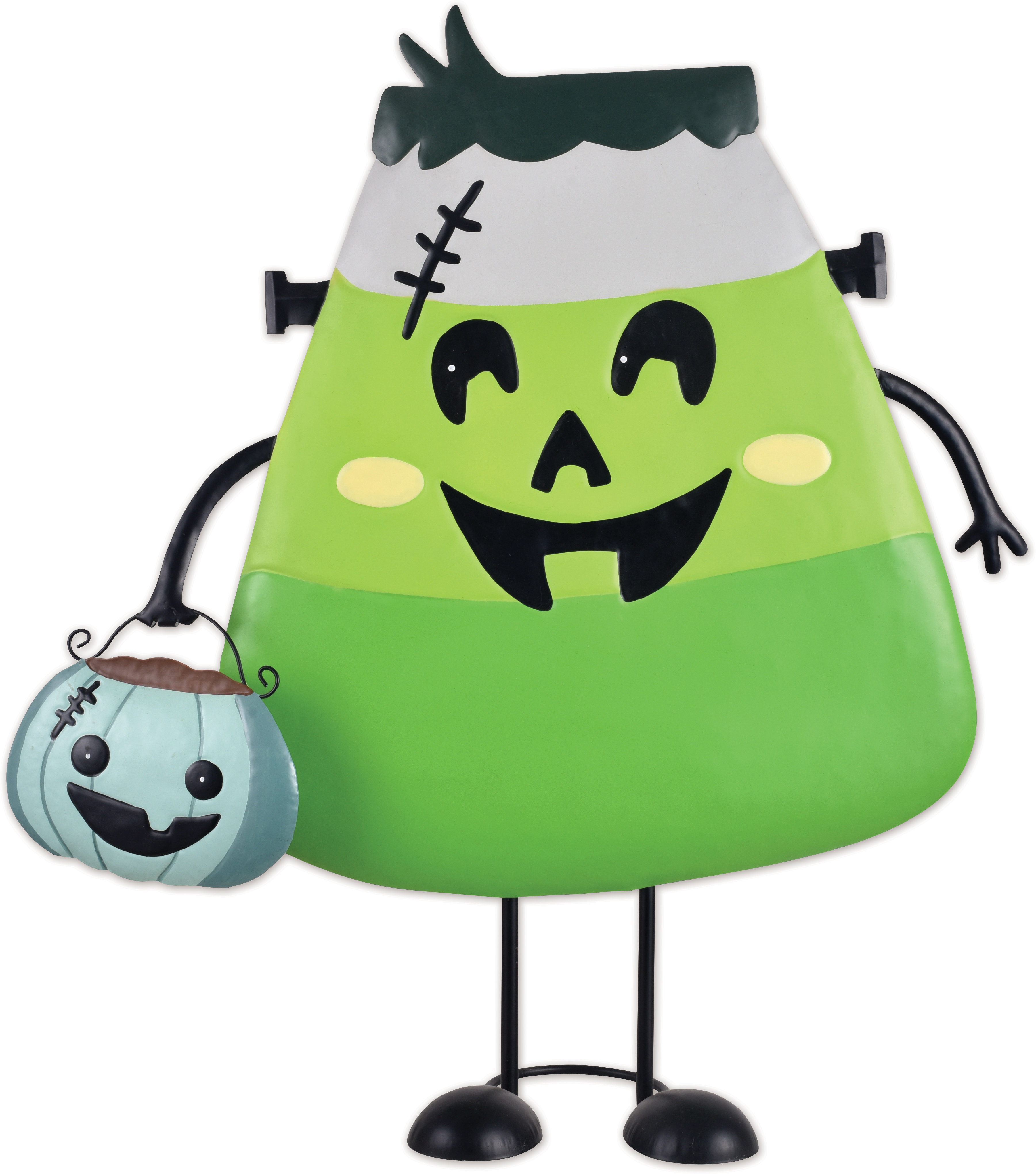 The Holiday Aisle® Franken-Corn Bobblehead Porch Greeter | Wayfair