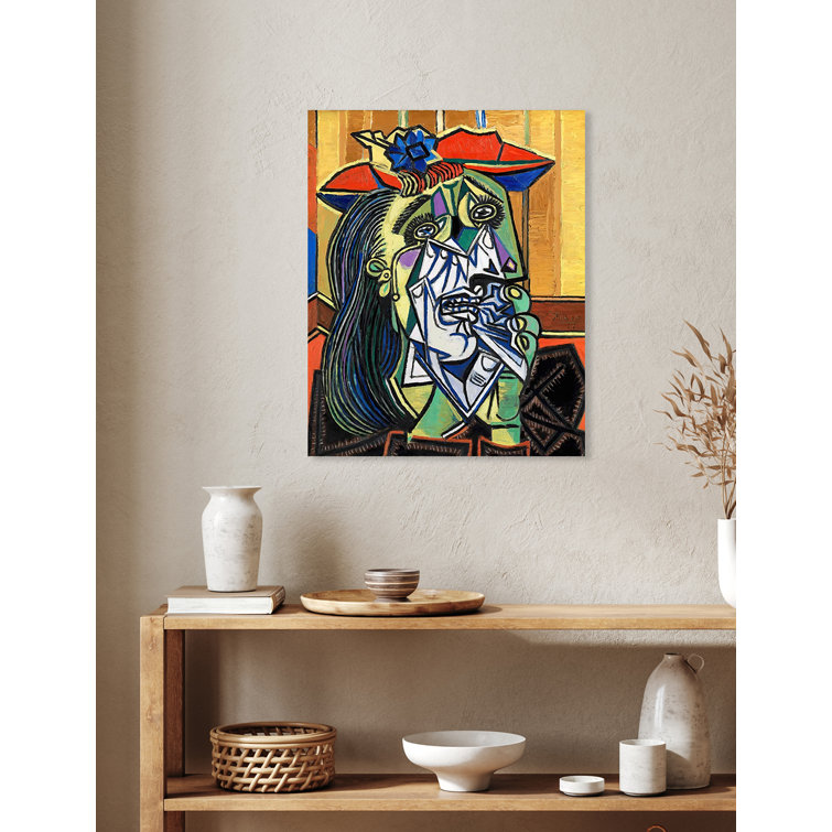 Vault W Artwork The Weeping Women With Handkerchief by Pablo Picasso ...