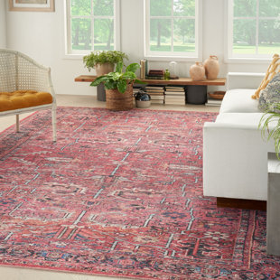 Red Area Rugs You'll Love | Wayfair