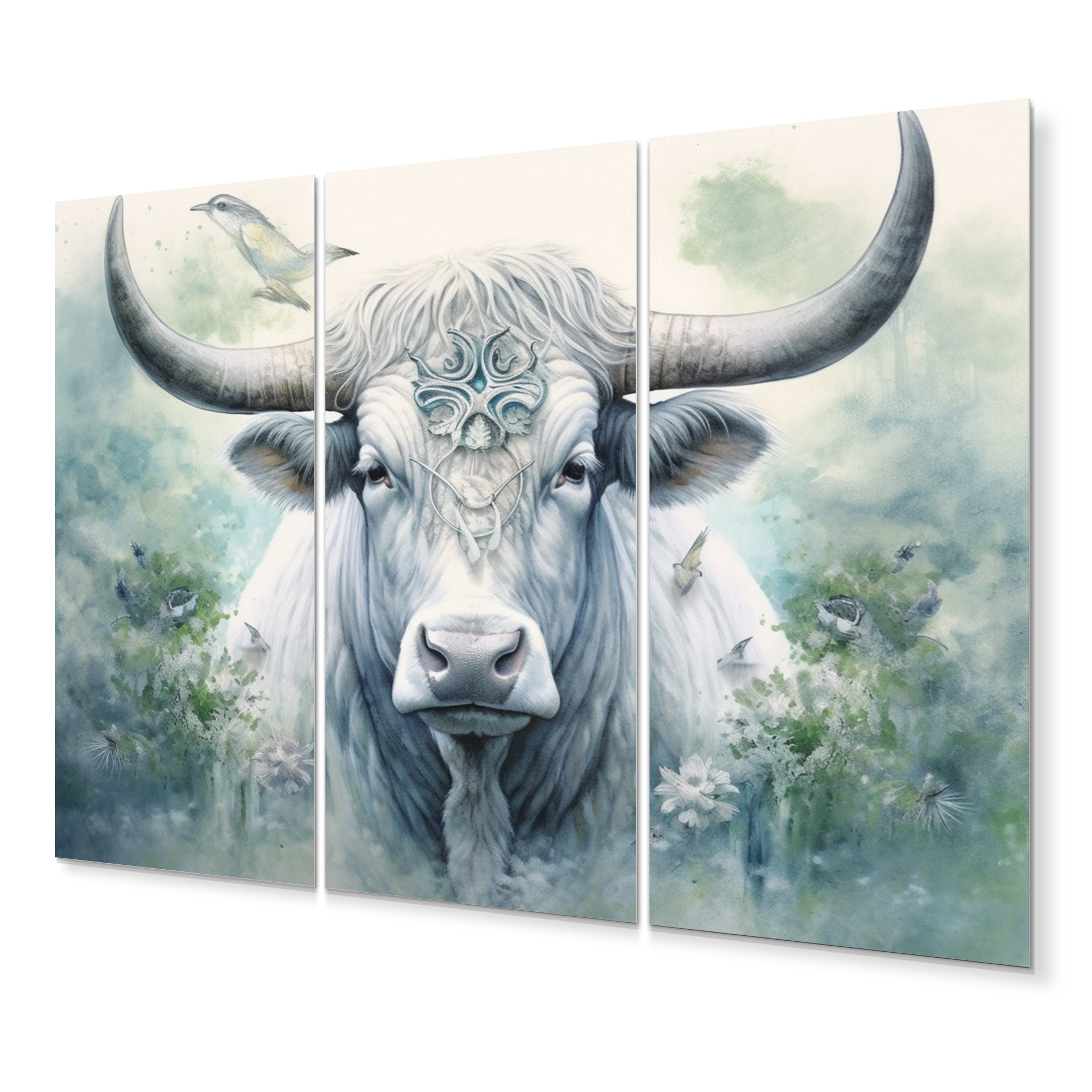 Design Art 3 Rustic Castle I Wall Decor Set Metal | Wayfair