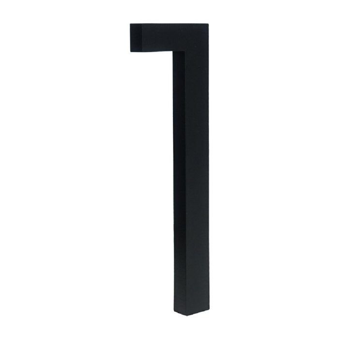 HASWARE 6" H Metal Floating House Number | Wayfair