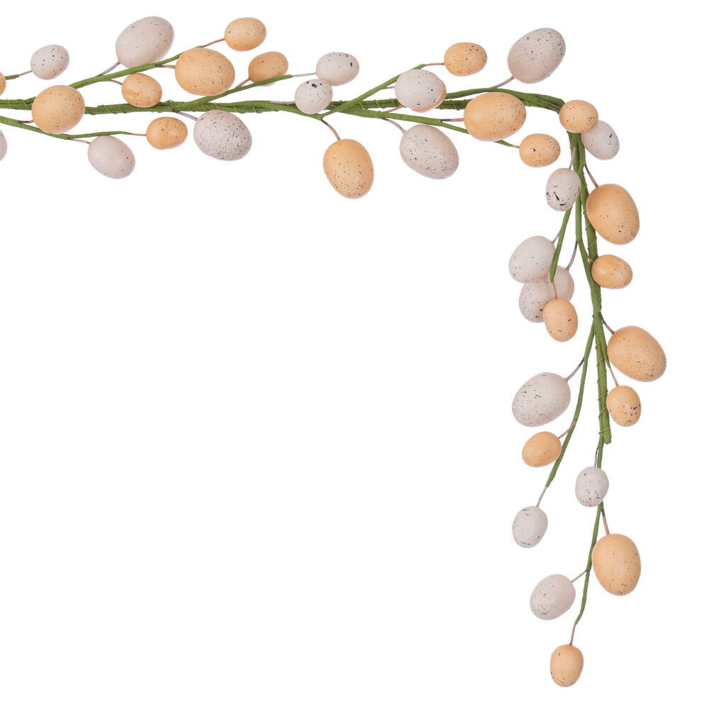 Primrue 60" Artificial Easter Eggs Garland. Features Easter eggs on a ...