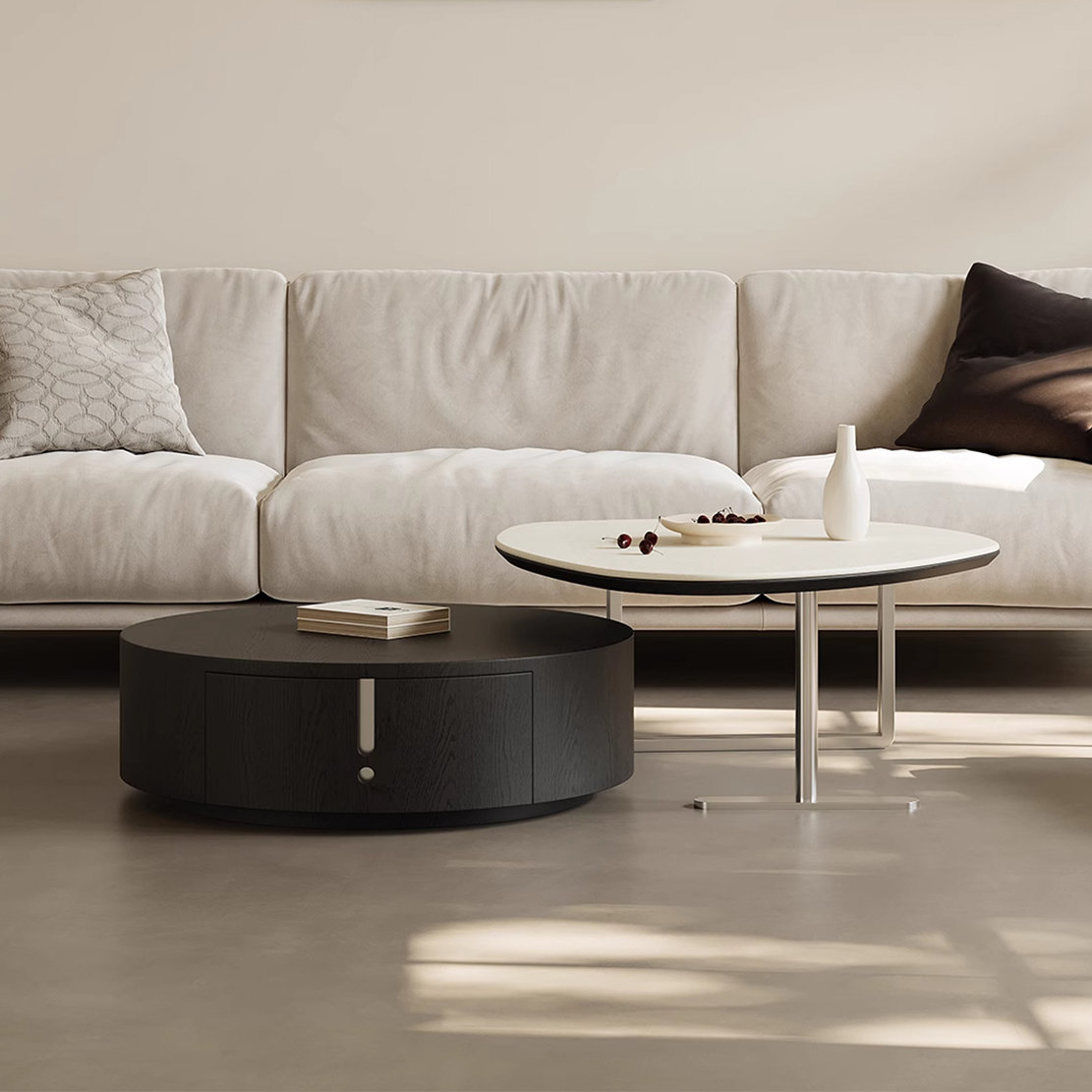 Trentastic Trails Creative round combination coffee table | Wayfair