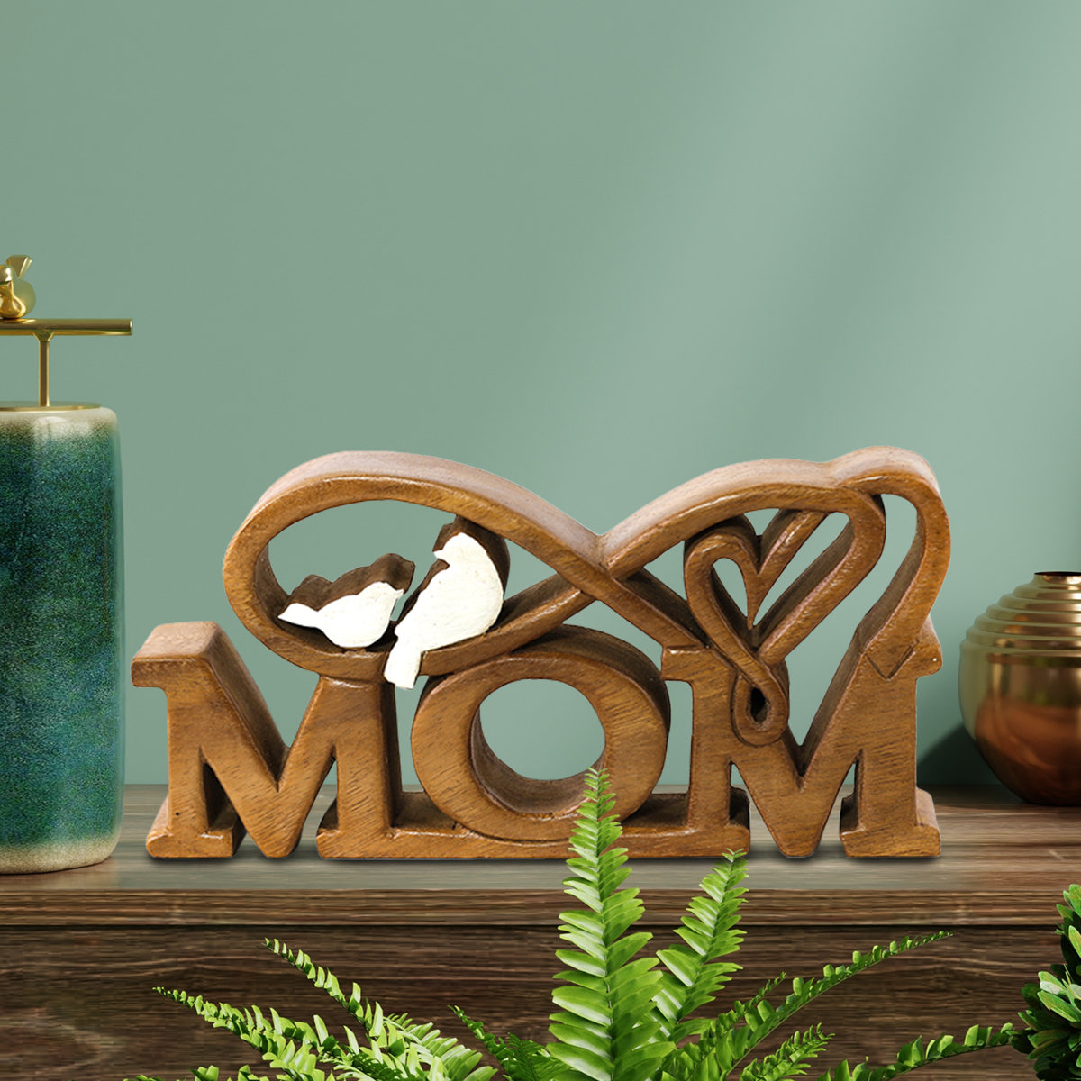 Trinx Ellanore Handmade Text & Numbers Sculpture - Wayfair Canada