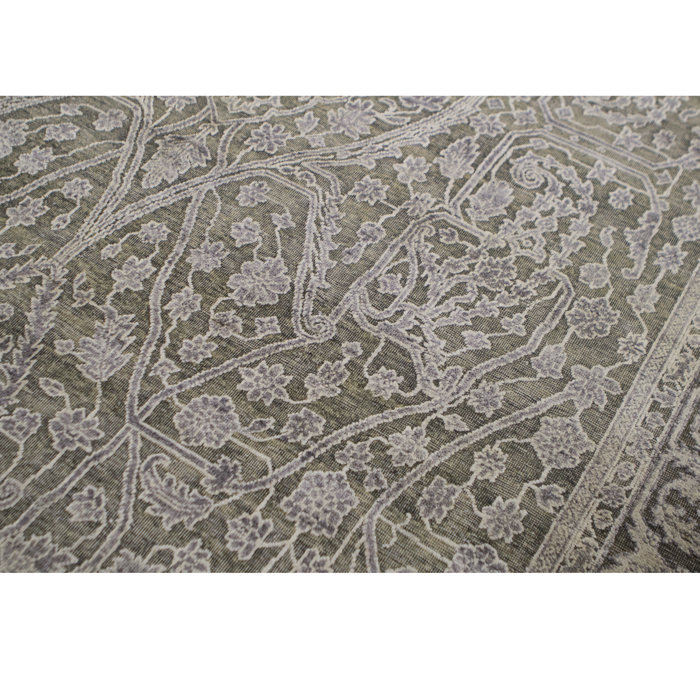 Bokara Rug Co., Inc. Neo Villa Hand-Knotted Oriental Area Rug in Gray ...
