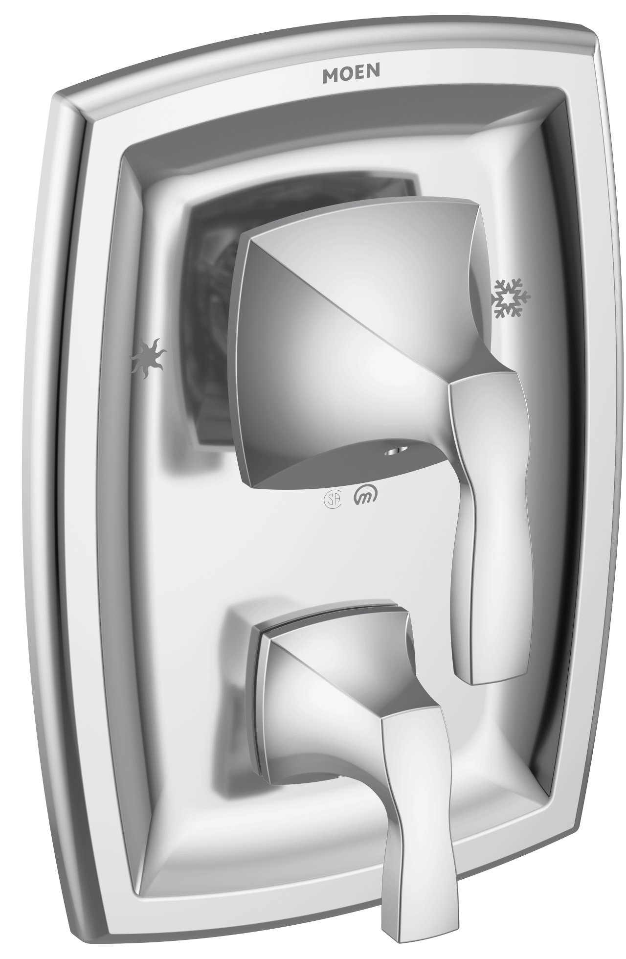Moen Voss Posi-Temp with Built-in 3-Function Transfer Valve Trim Kit ...