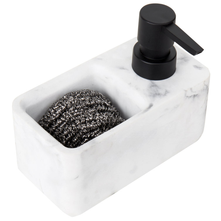 MyGift Kitchen Resin Sponge Holder And Soap Dispenser| Wayfair