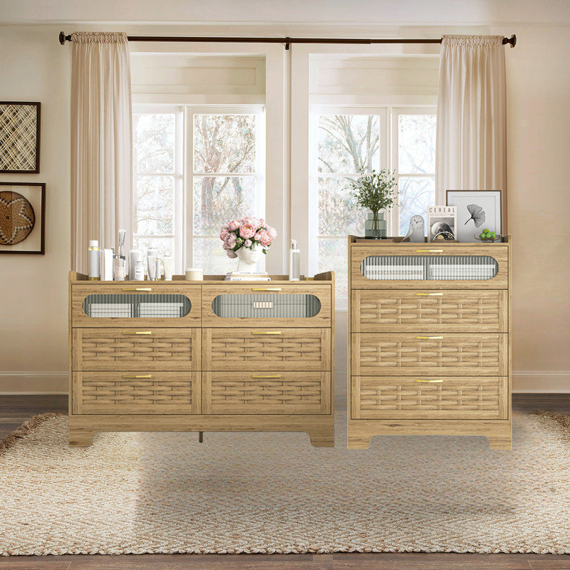 Union Rustic Krithin 2 Piece Bedroom Set | Wayfair