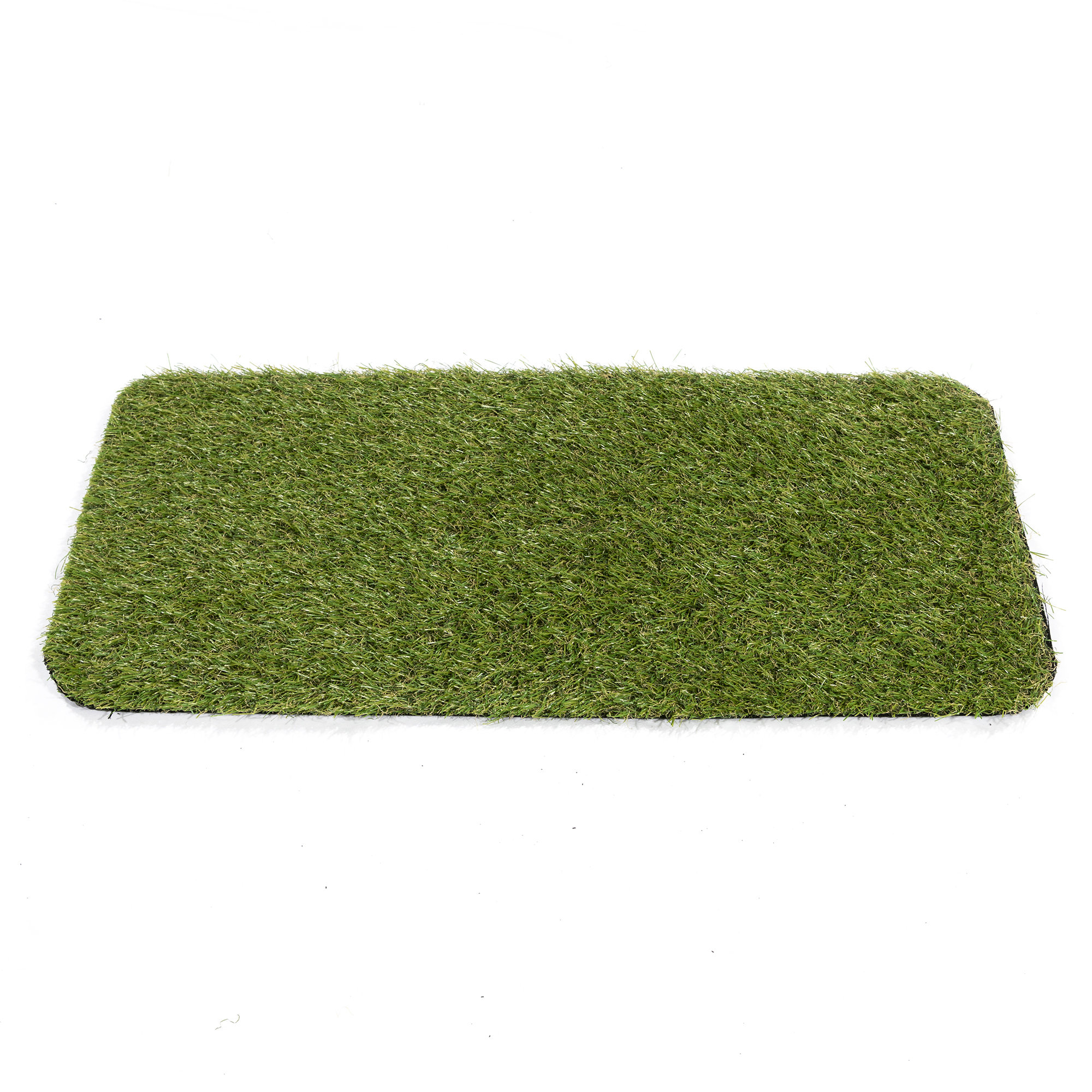 Ottomanson Pet Training Collection Green Grass Pad 15 in. x 25 in ...