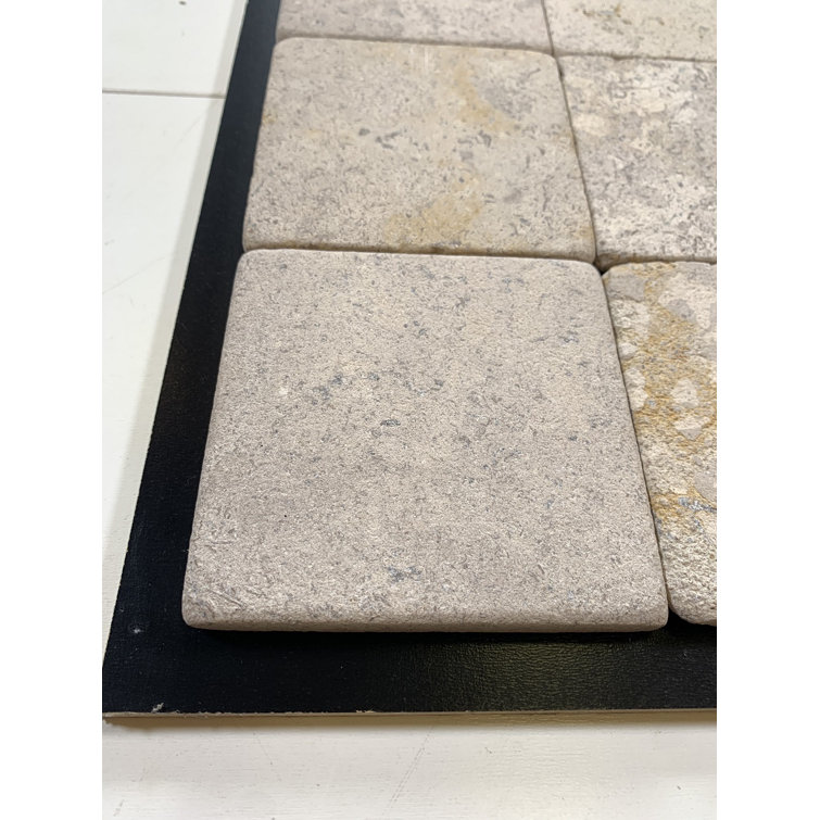 The Tile Square 4'' W x 4'' L Marble Singular Tile | Wayfair