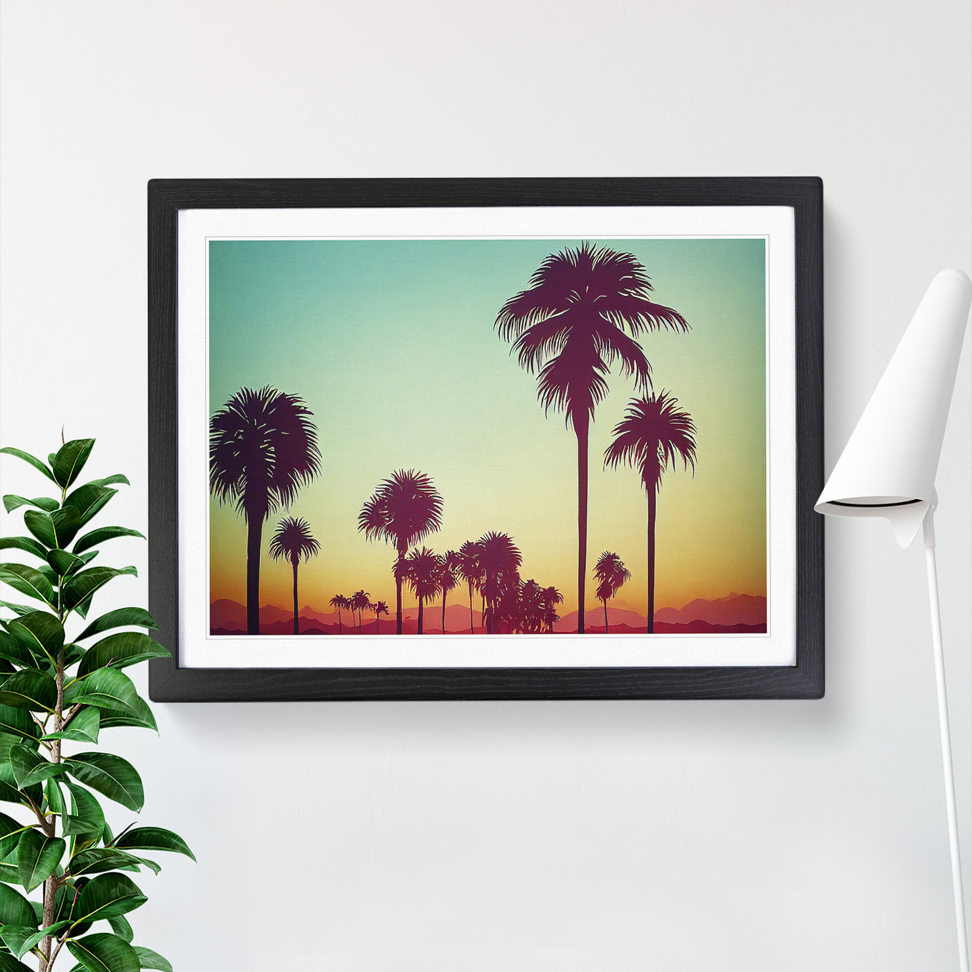 17 Stories Tantalising Palm Trees - Picture Frame Graphic Art | Wayfair ...