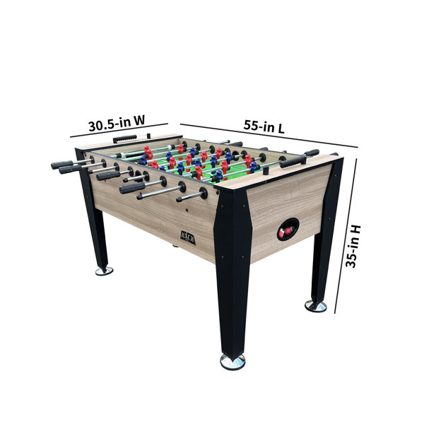 KICK Foosball Tables Kick Hades 55" Foosball Table | Wayfair