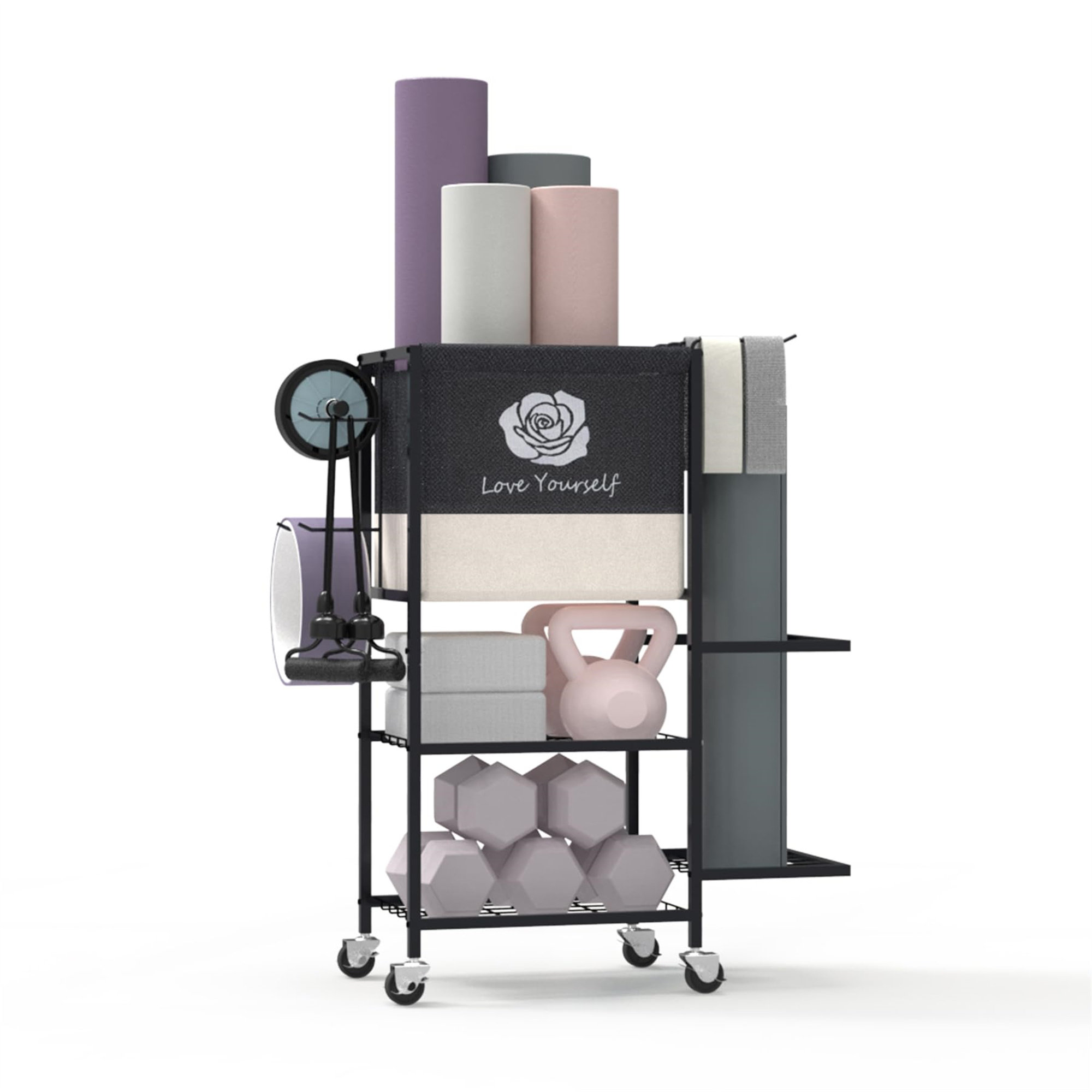 Blooming Gym Storage Rack | Wayfair