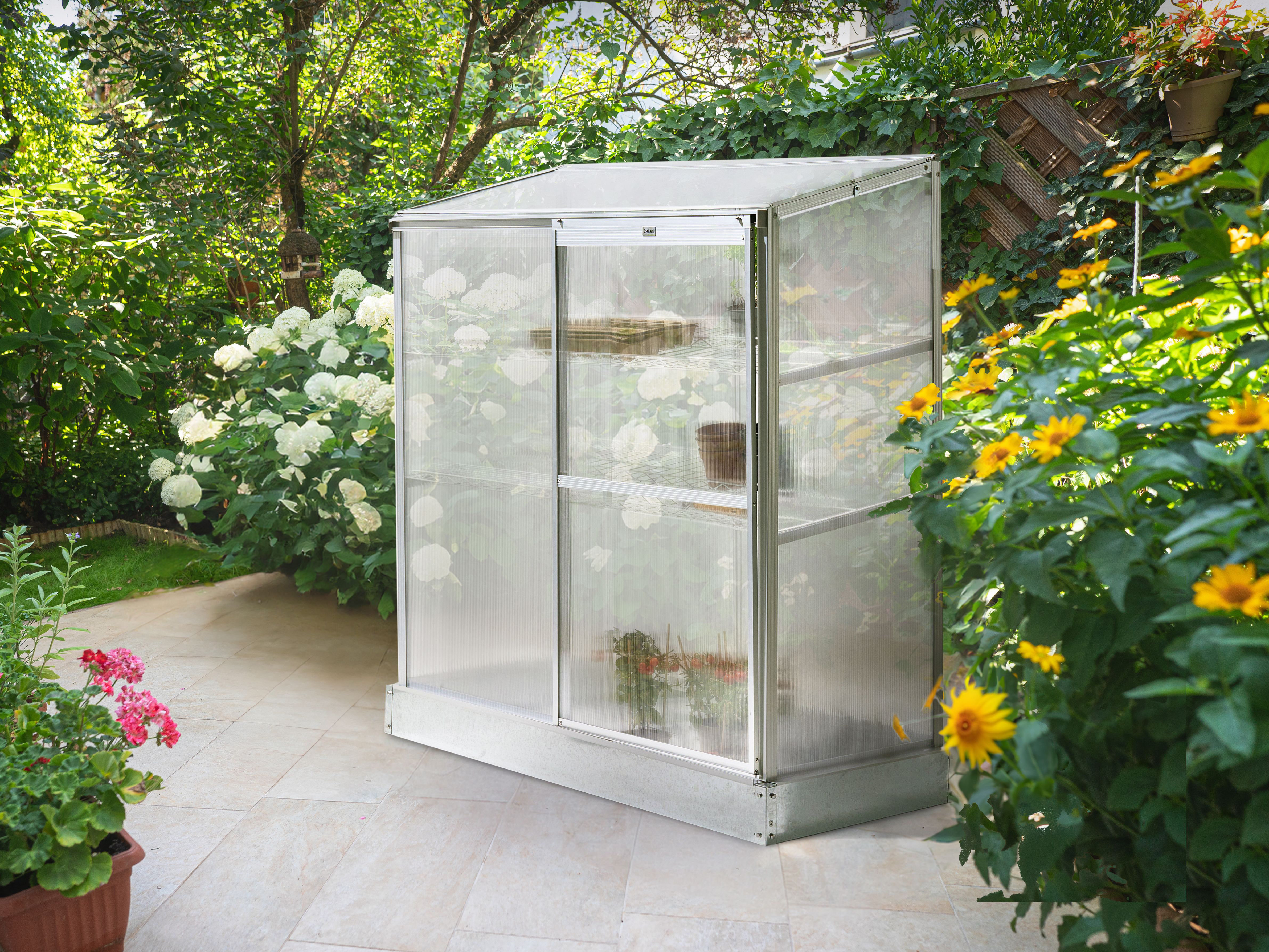 Metro Lane Balcony Greenhouse LECCE Silver 59 cm | Wayfair.co.uk