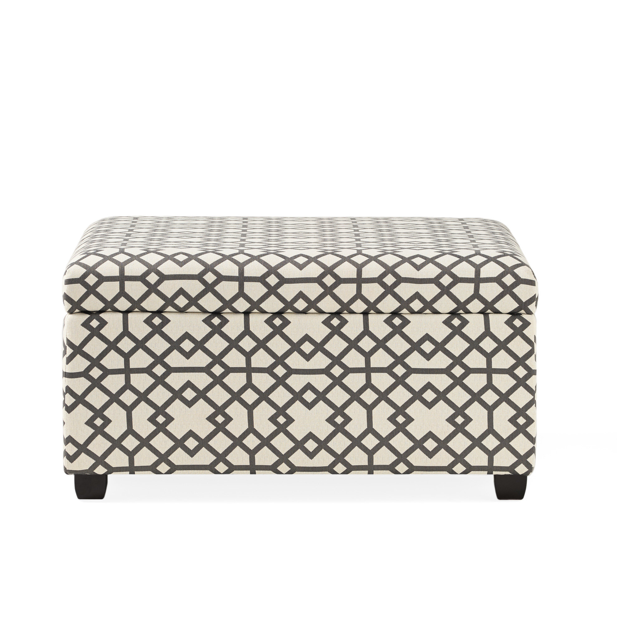 Red Barrel Studio® Fashionable Grey Fabric Storage - Appealing Pattern ...